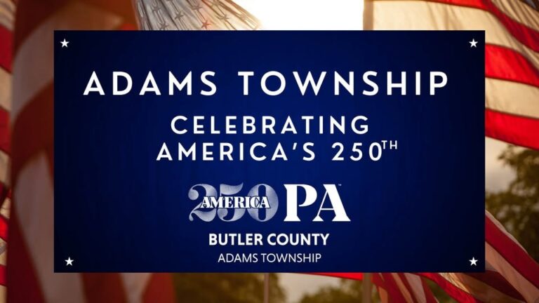 Adams Township: Celebrating America’s 250th – Butler County PA 250